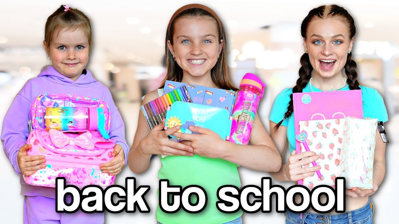 BACK TO SCHOOL SHOPPING HAUL! | Family Fizz - YouTube