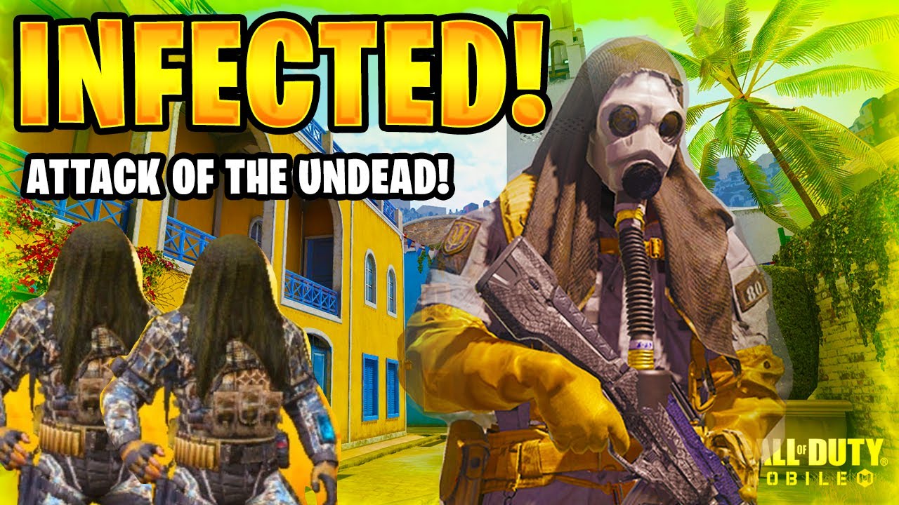 INFECTED Mode in CoD Mobile! Attack of the Undead Gameplay! - YouTube