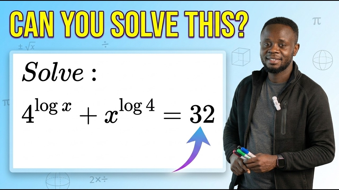 How to solve logarithmic equations - YouTube