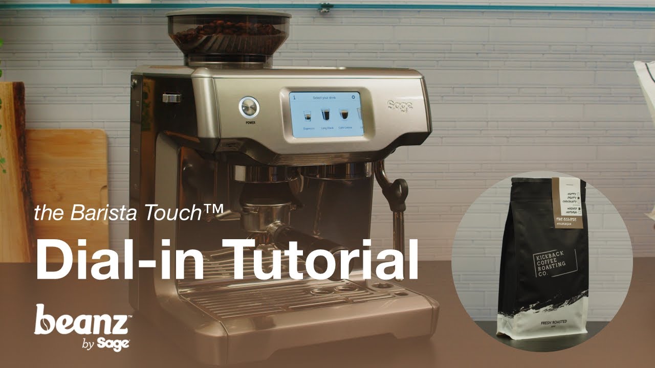 beanz.com | Dial-in The Eclipse espresso by Kickback using the Barista Touch™ | Sage Appliances ...