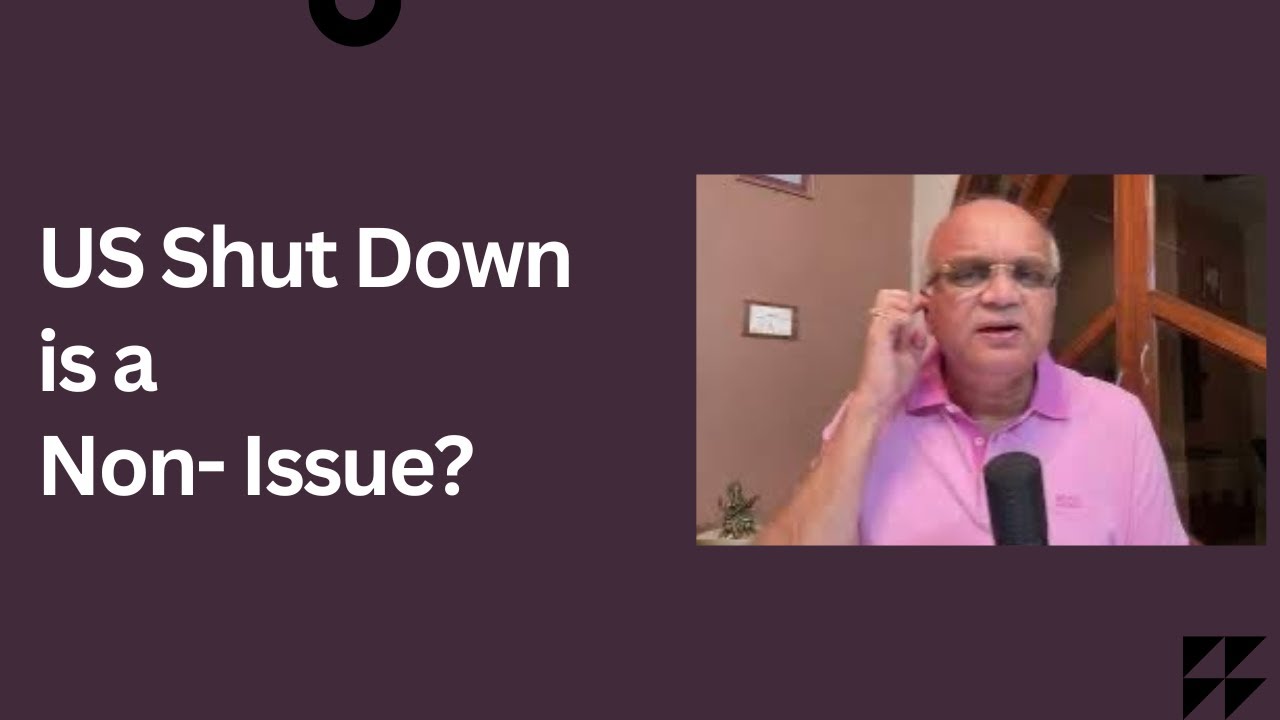 US Shut Down is a Non- Issue? - YouTube