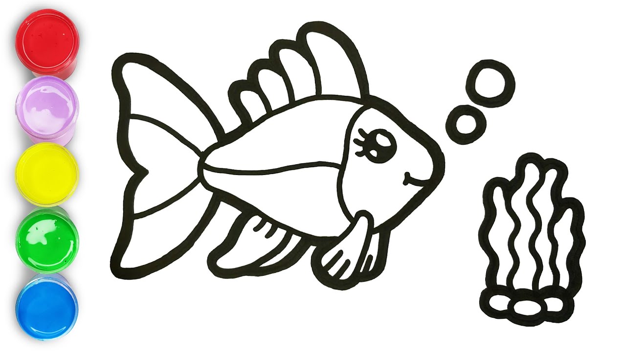 Let's Draw Adorable Fish – Kids' Art Adventure! - YouTube