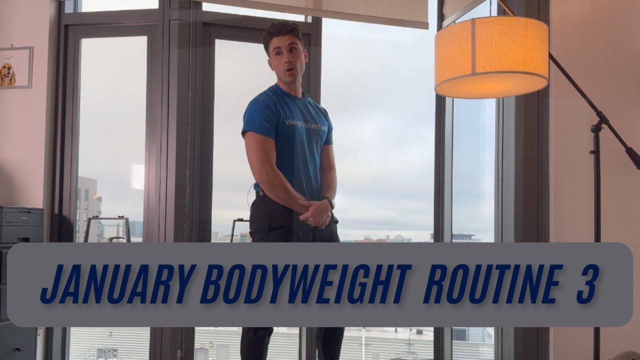 January Body Weight Routine 3 | Beginner friendly! - YouTube