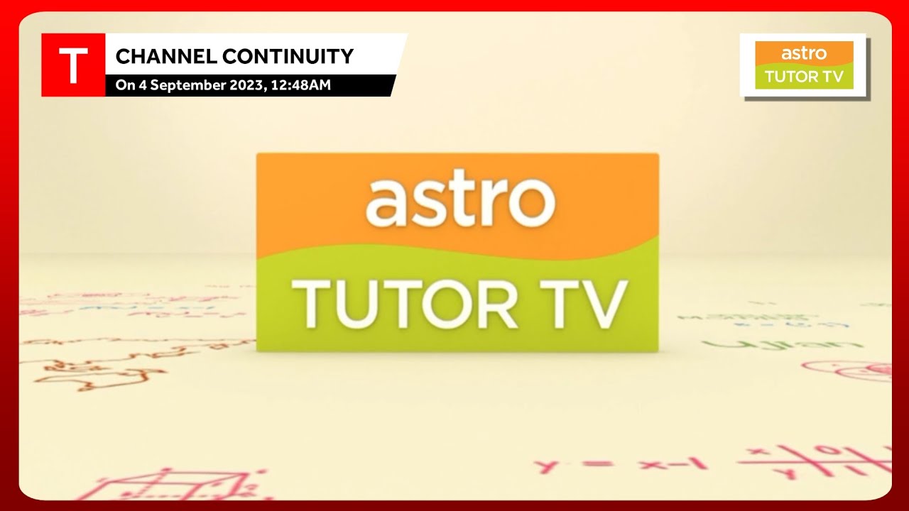 Channel Continuity (04/09/2023 | 00:48): Astro Tutor TV - YouTube