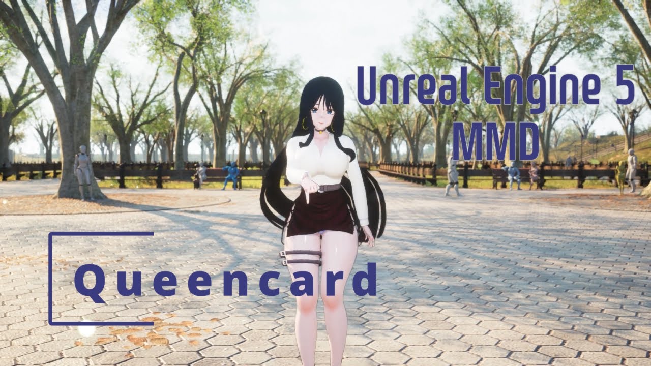 [미오29살] Unreal Engine 5 MMD Queencard - YouTube