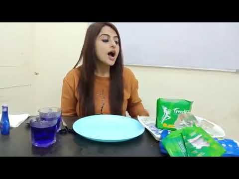 Modicare Freedom Sanitary Napkin demo - YouTube