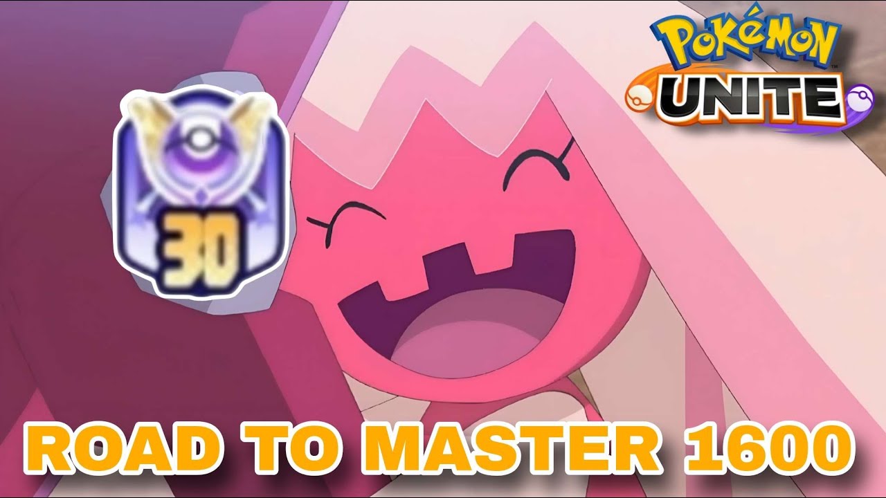🔴Road To Master 1600 Groudon Map Season 30 Pokemon Unite ID - YouTube