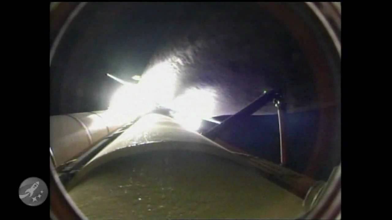 STS-128 Replay - External Tank to SRB Separation - YouTube