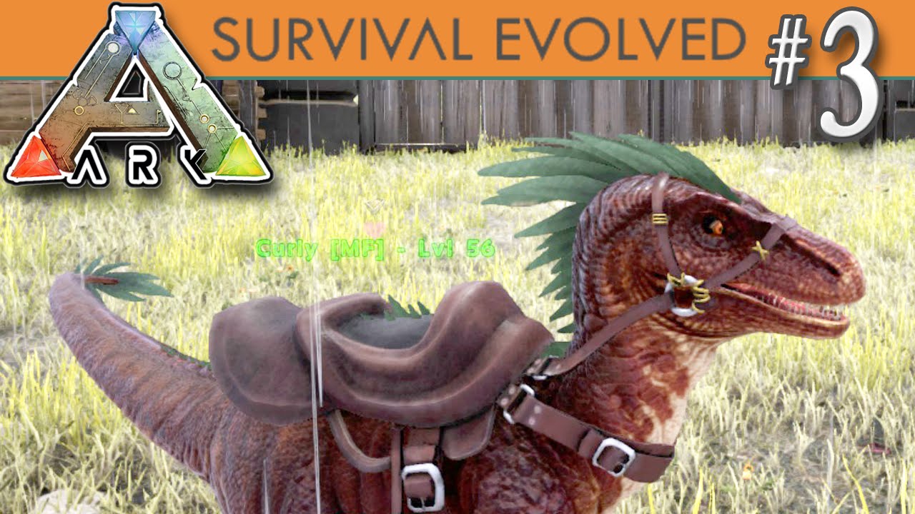ARK: Survival Evolved - Aerial Raptor Taming - E03 - YouTube