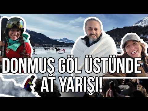 İsviçre’nin efsanevi kayak cenneti St. Moritz’de 2. günümüz tam anlamıyla film gibiydi! 🎿✨