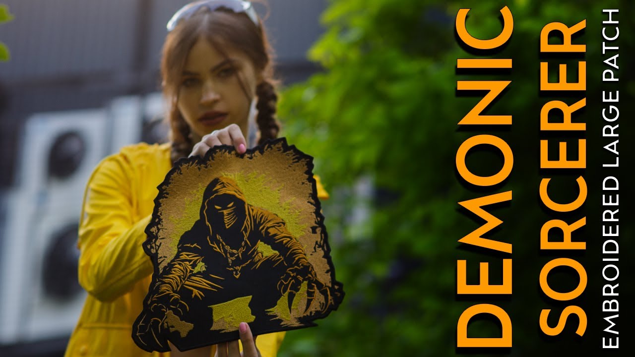 Demonic Sorcerer Patch | Embroverse | - YouTube