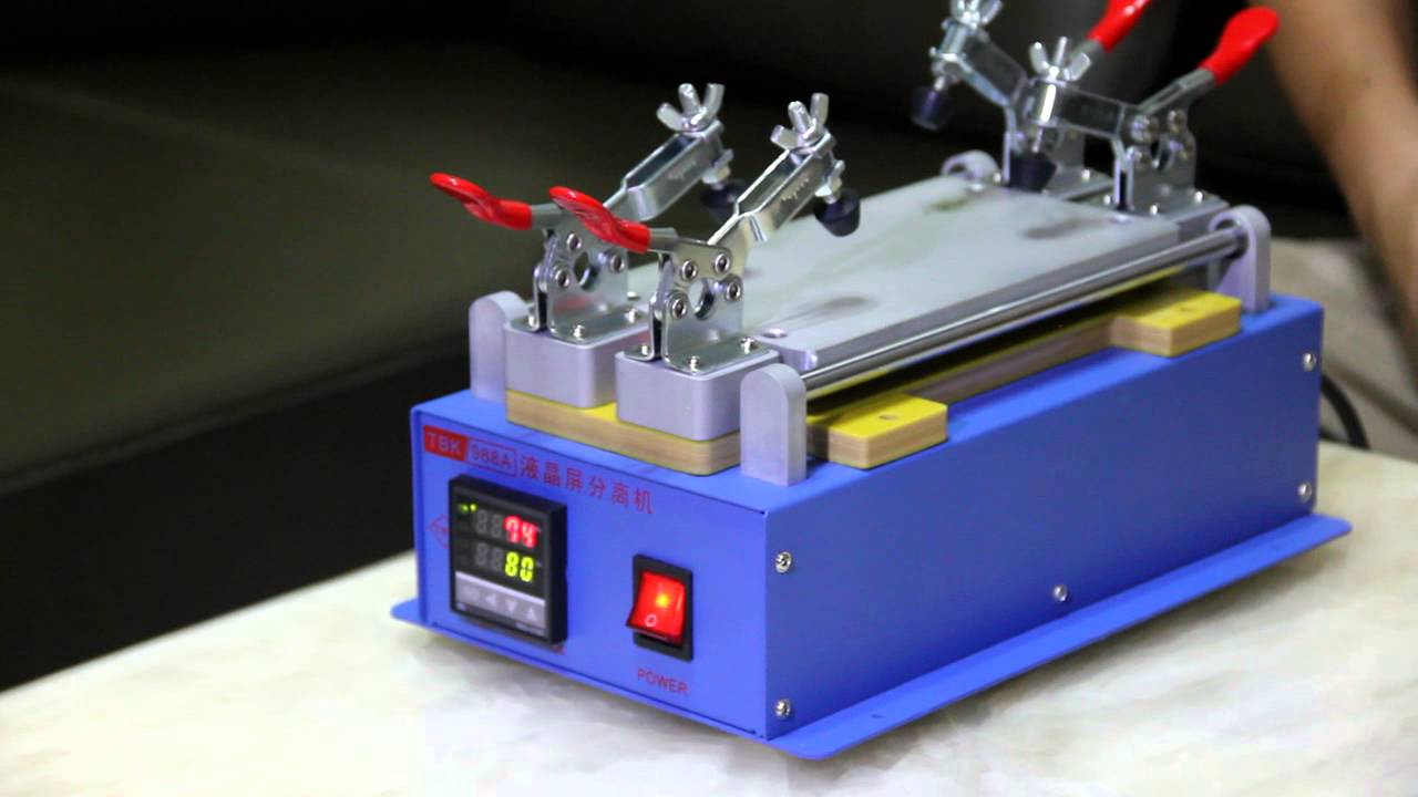 lcd seperator machine vedio - YouTube