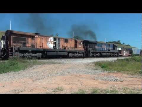 [HD] A Full Day at Canguera 7-4-12 (New Grey VL! Cars, MRS C40-7 Leader & More)