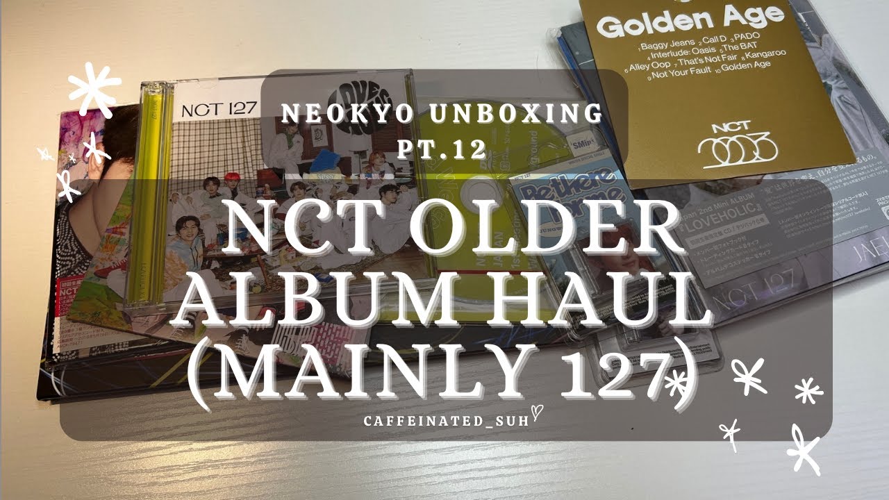 Neokyo Haul Pt.12 (Old NCT Album Haul...Mainly Nct 127) - YouTube