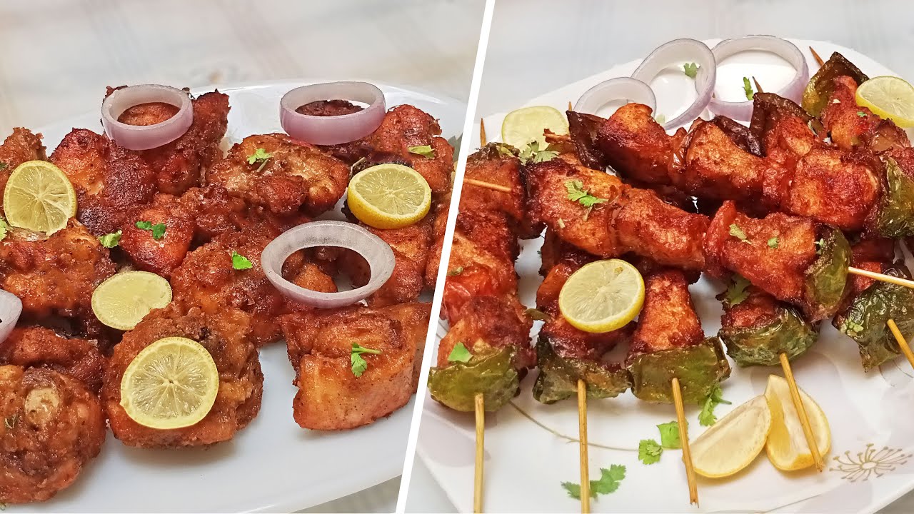 Spicy Tikka Boti & BBQ Chicken Pakora Recipe | BBQ Platter | Bakra Eid ...