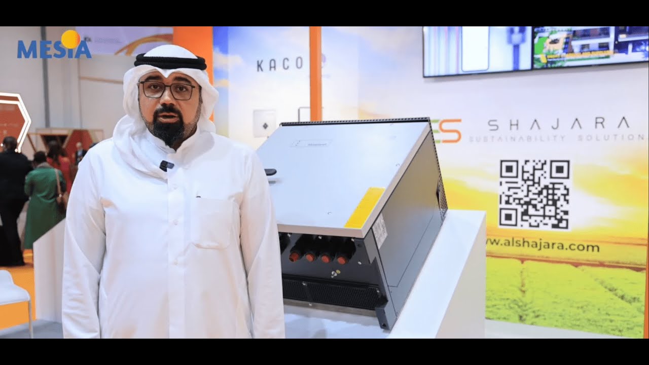 Shajara Sustainable Solutions at the World Future Energy Summit - YouTube