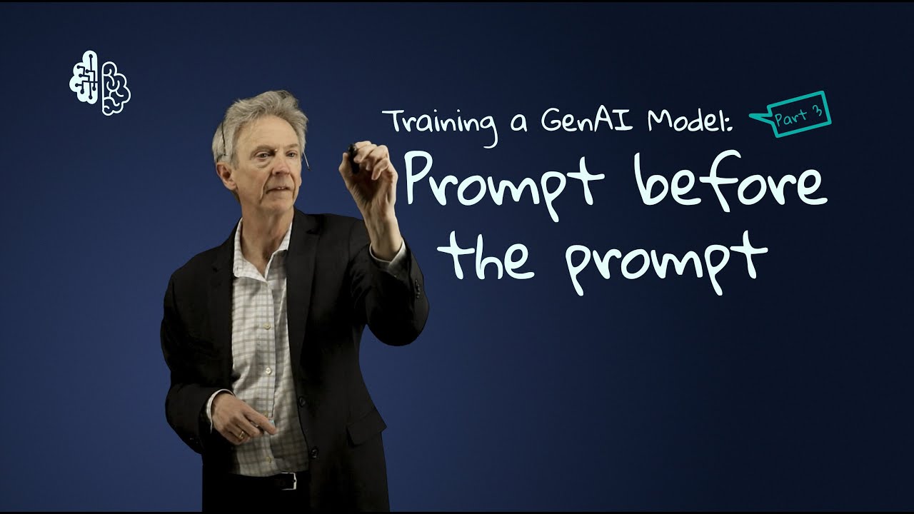 How to train a GenAI Model: Prompt before the Pompt - YouTube