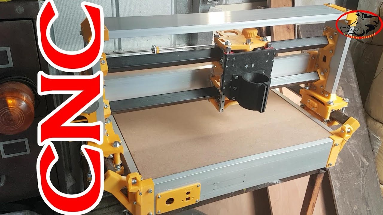 #107 Construction CNC Part1 - YouTube