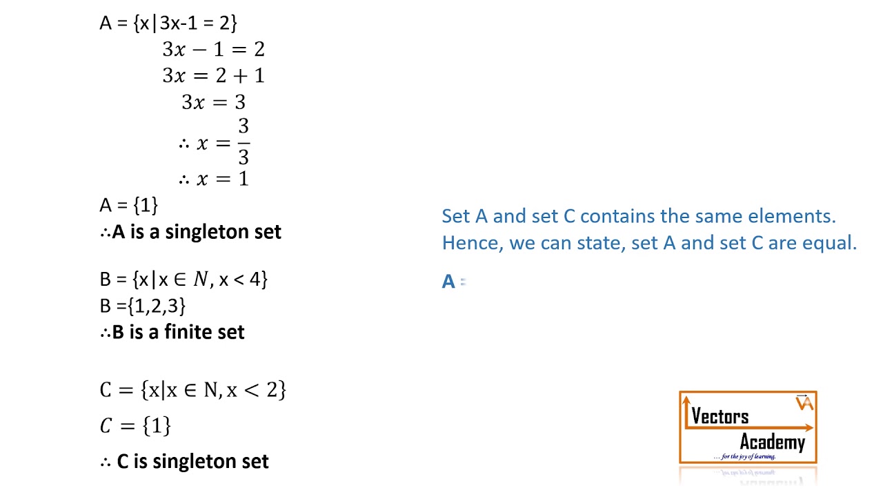 Sets (Class IX) | Lecture 2 Types of sets Quick revision - YouTube