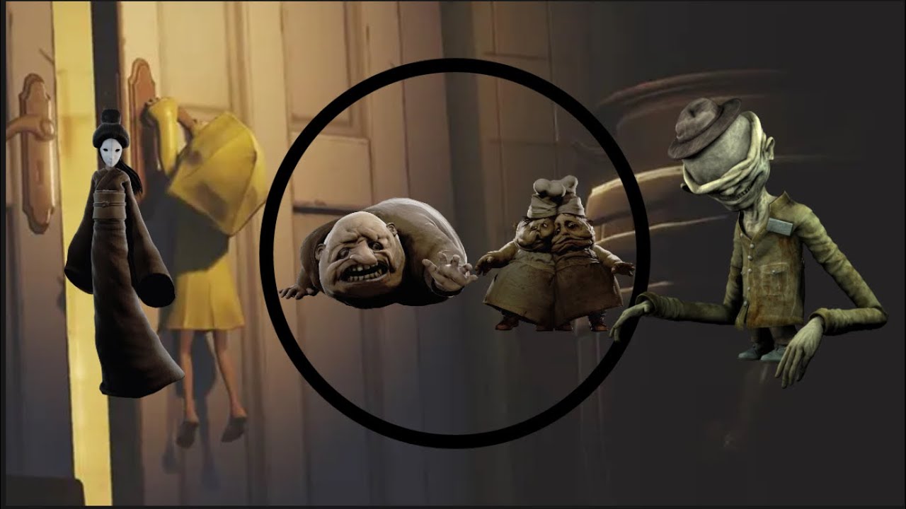 All Final Boss Fights In Little Nightmares! - YouTube