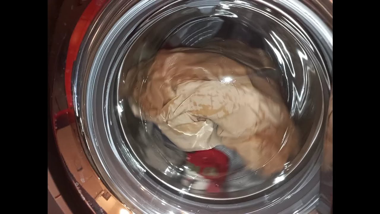 DAEWOO washing machine Cotton 40°C wash - YouTube