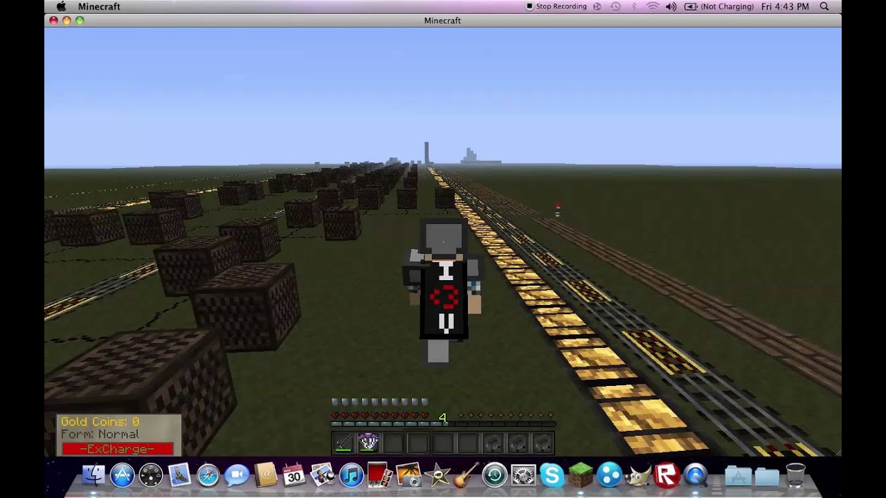 MINECRAFT SONG AND ME SKY DIVEING ON QUAKE PRO - YouTube