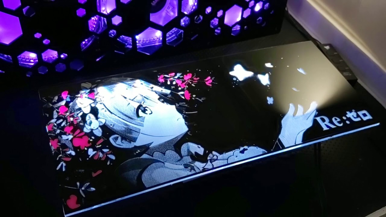 Re:Zero RGB GPU BACKPLATE - YouTube