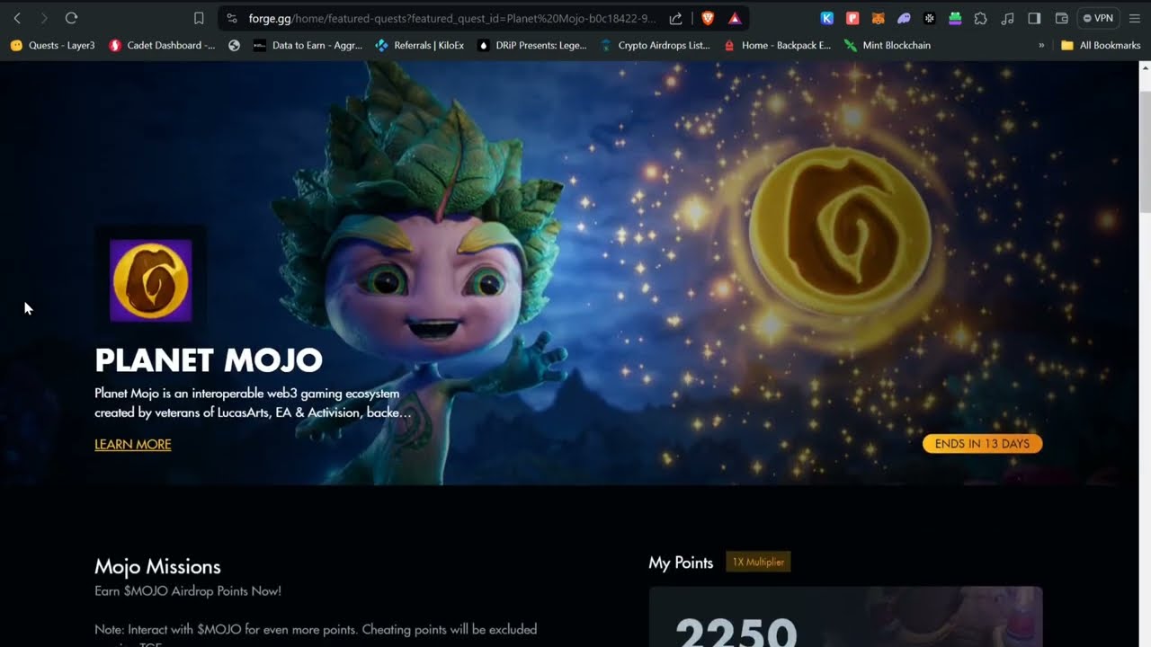 Planet Mojo Free Airdrop | Same Like Gaimin Airdrop Profit Upto $1000 ...