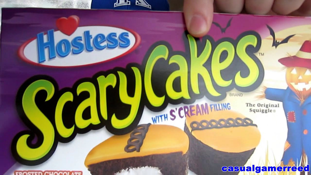Reed Reviews Hostess Scary Cakes - YouTube