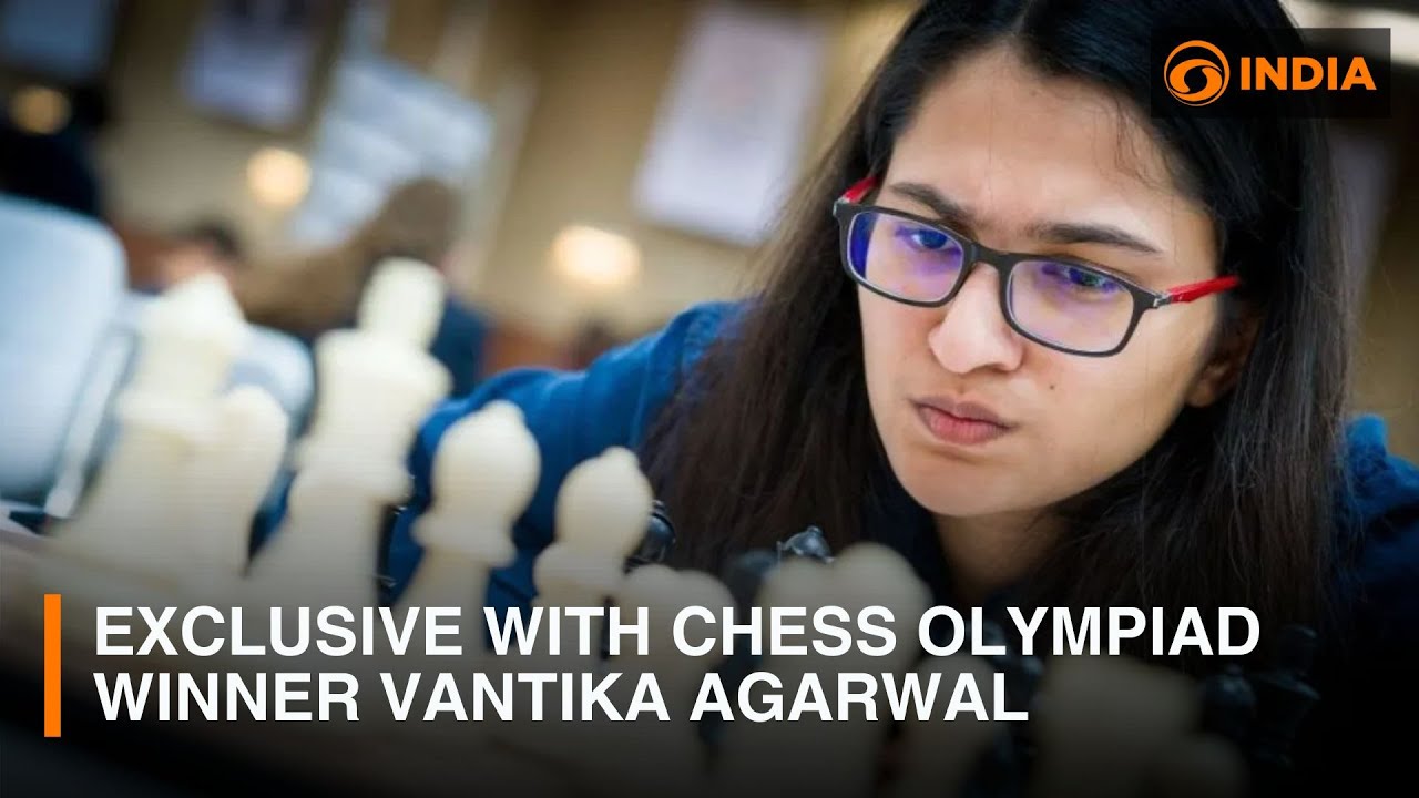 Exclusive Conversation with Chess Olympiad winner Vantika Agarwal - YouTube