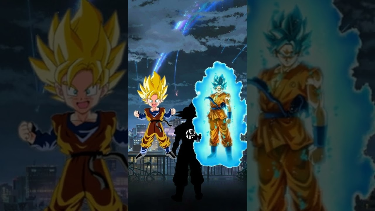 who is Strongest | Goten vs Goku - YouTube