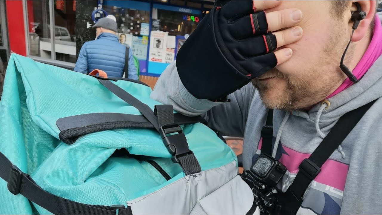 SHOCKED! Deliveroo Email me RE Backpack Fail Video - YouTube