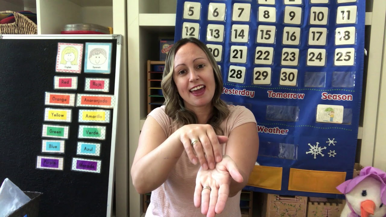My Garden Fingerplay for Preschool - YouTube