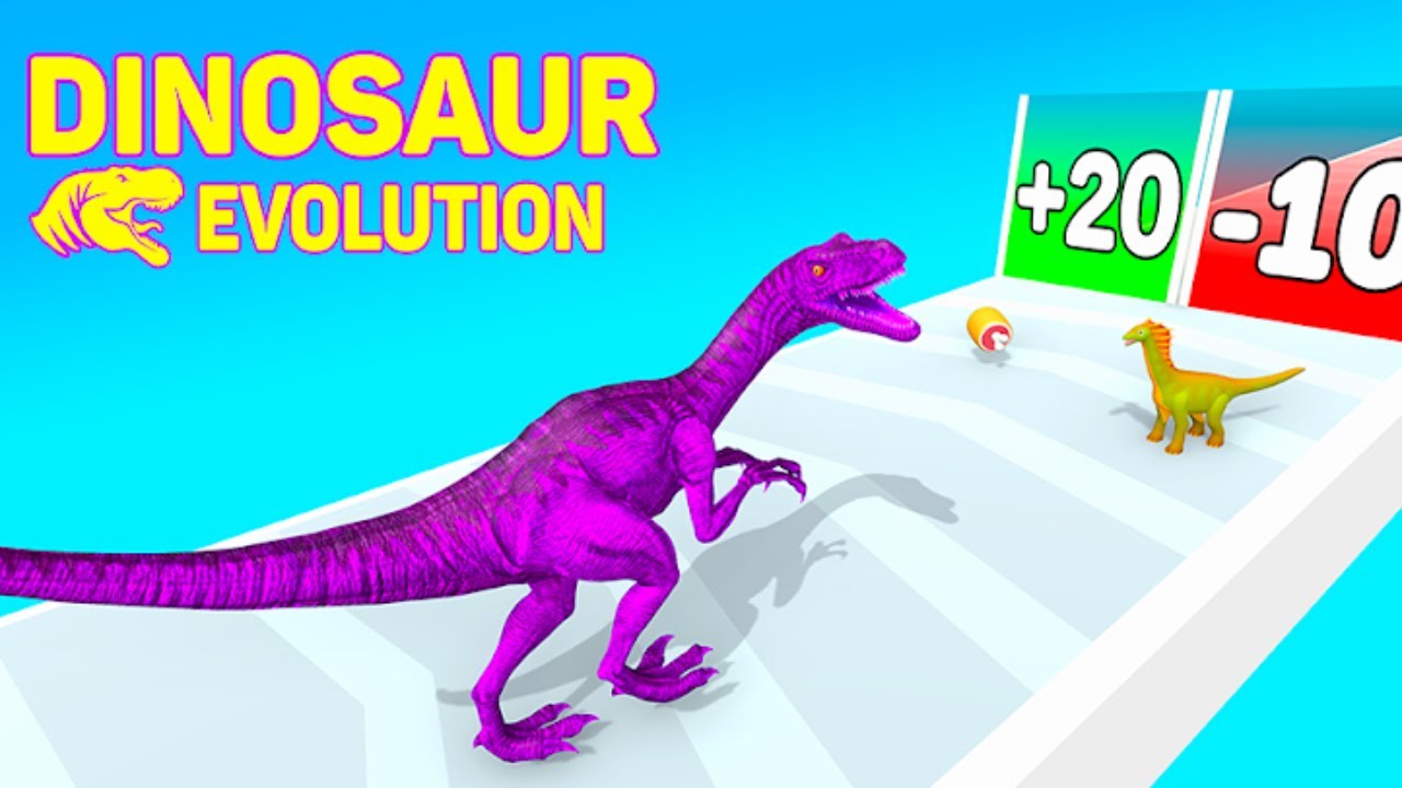 Dinosaur Run: Dino Evolution Gameplay Android - YouTube