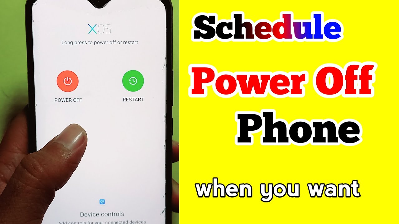 How to Turn Off Phone with Timer - Auto power off phone when you want ...