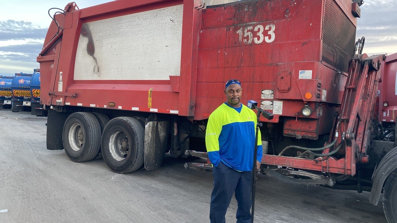 Longtime Republic Services sanitation worker with pipes and heart of ...
