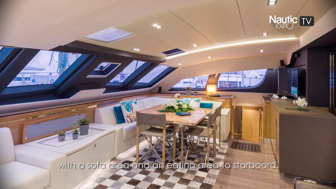 64' Sailing Catamaran, Privilege Serie 6 : Stylish and dynamic ! - YouTube