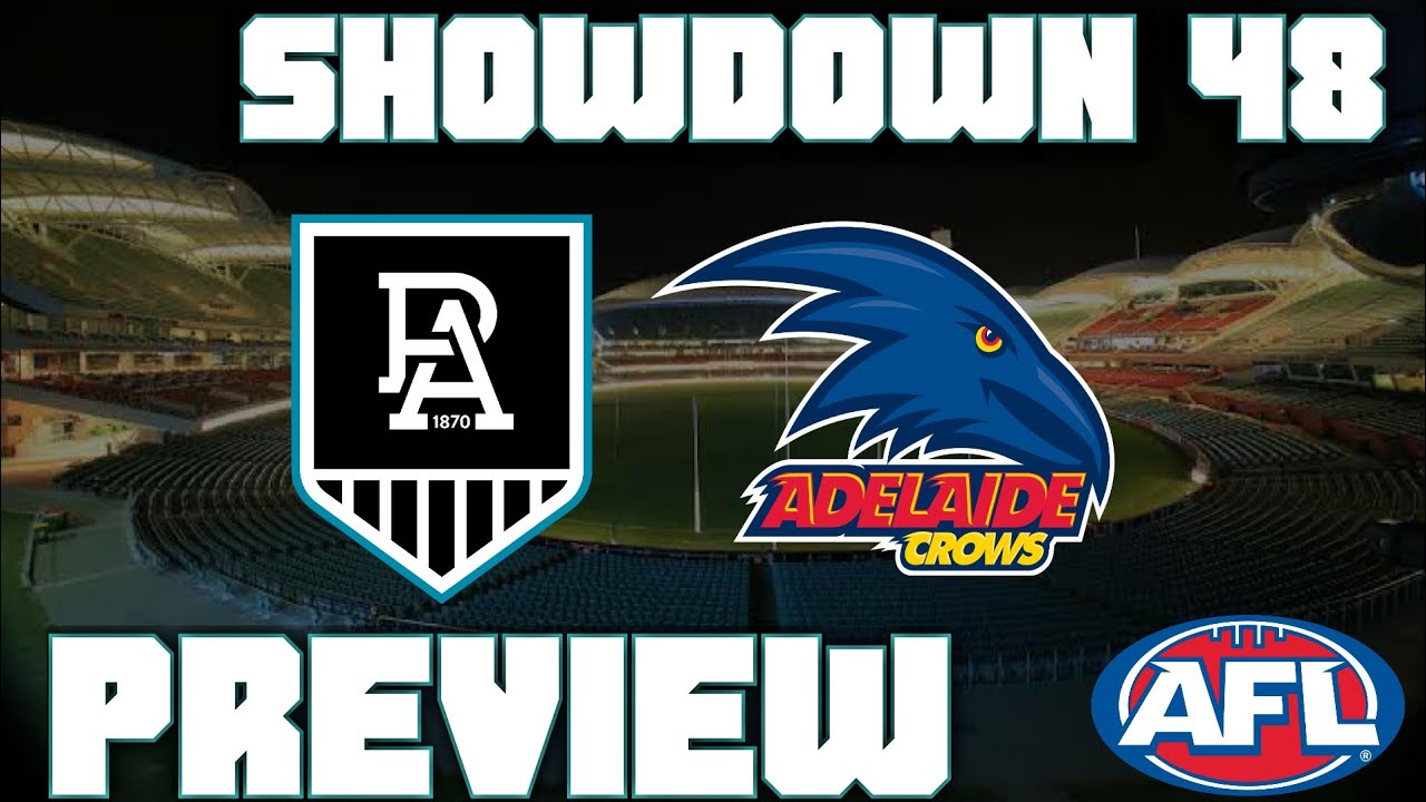PORT ADELAIDE VS ADELAIDE | SHOWDOWN 48 PREVIEW | AFL ROUND 2 - YouTube