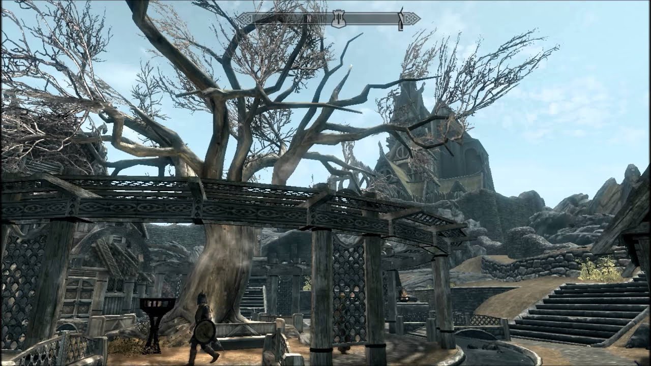 Skyrim V - Gildergreen Tree - YouTube