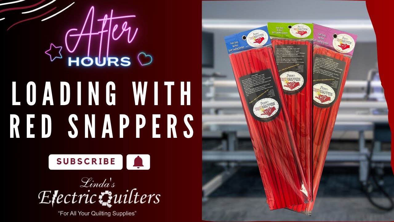 Easy Longarm Loading! How to use Red Snappers? - YouTube