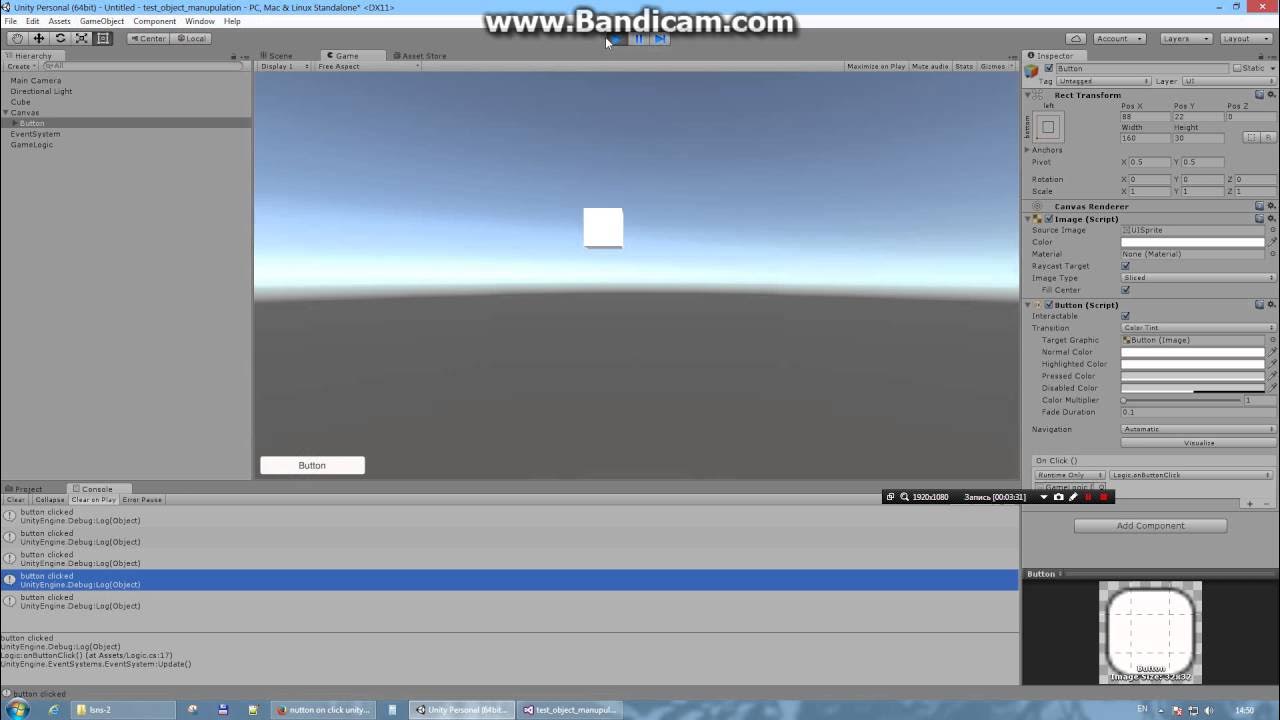 Instantiate objects in runtime for Unity3D - YouTube