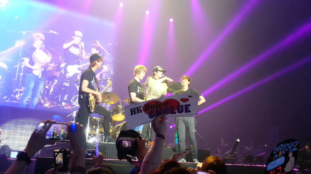 20130511 Cnblue BLUE MOON IN HONG KONG @jonghyun's Birthday 宗泫生日 - YouTube