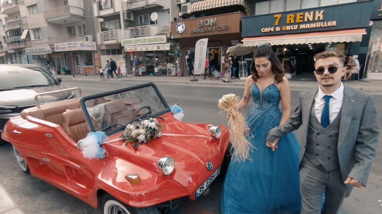 Gelin Arabası İzmir (Sena & Hakan ) - YouTube