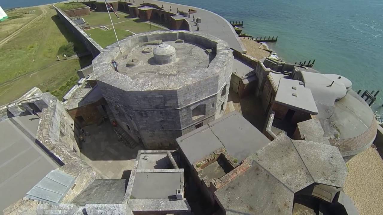 Hurst castle - YouTube