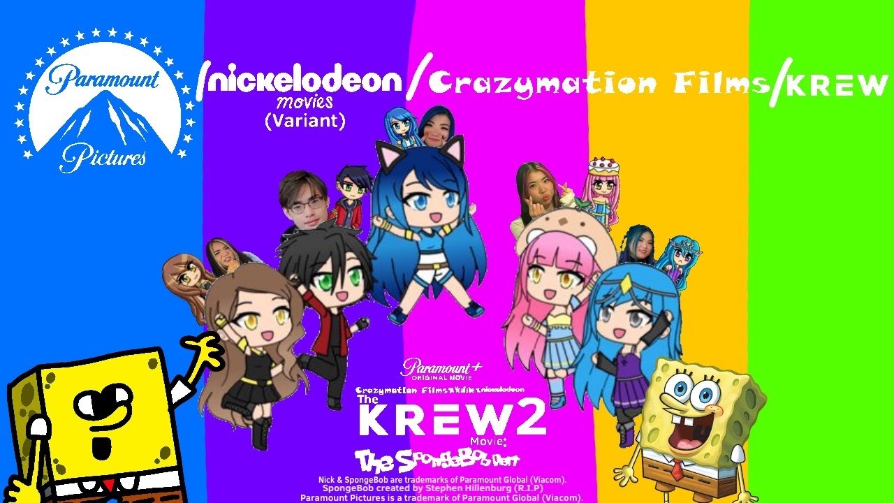 Paramount/Nickelodeon Movies (Variant)/Crazymation Films/KREW (2023 ...