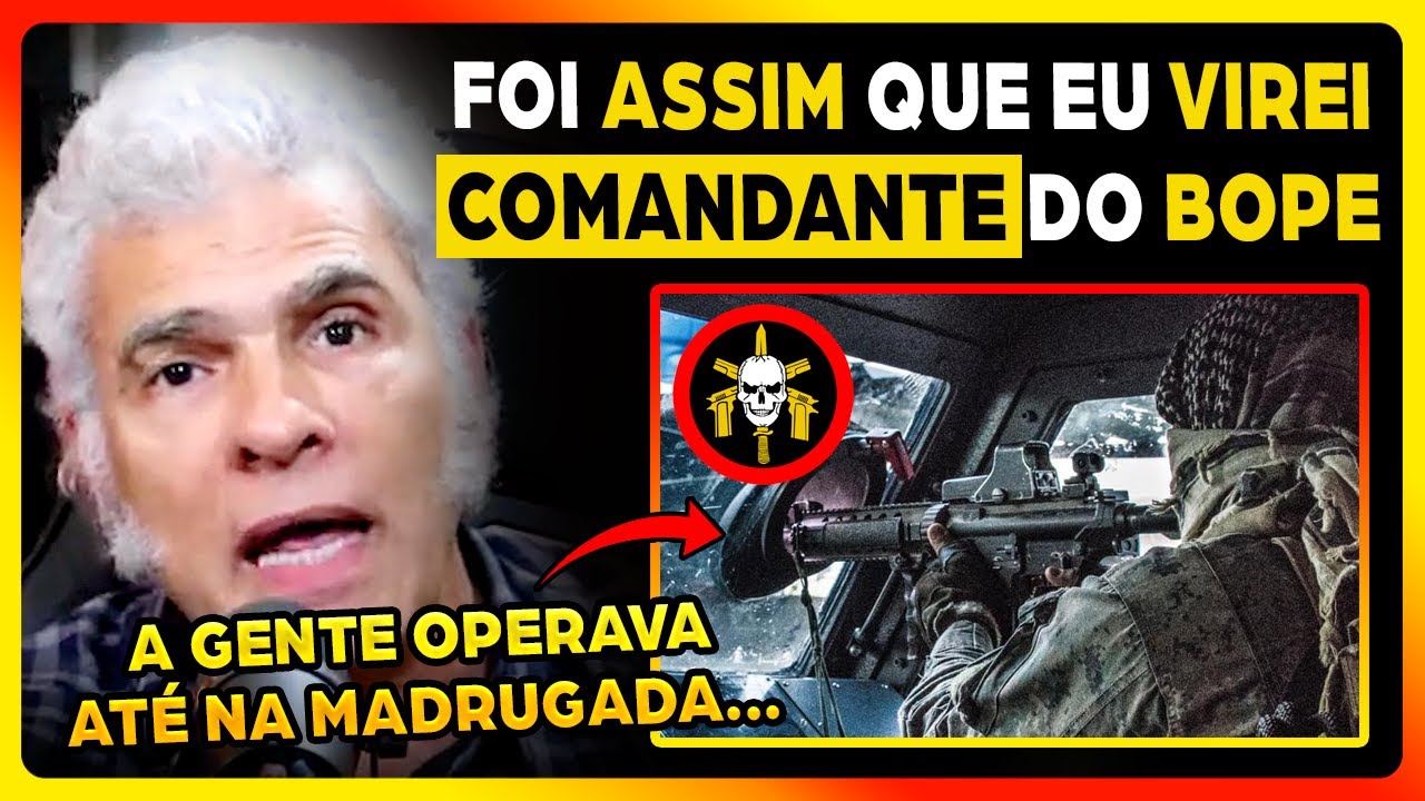 EXCLUSIVO: CORONEL PRÍNCIPE REVELA DETALHES DO SURGIMENTO DO BOPE ...