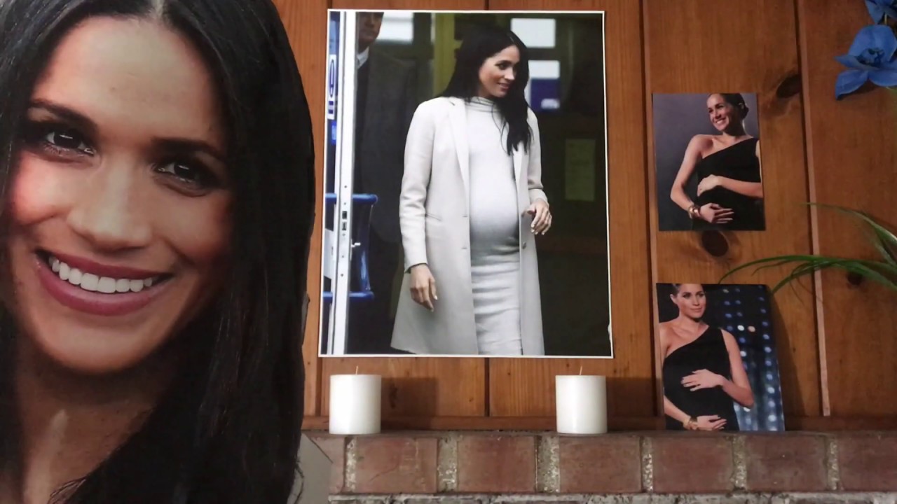 Meghan Markle Royal Baby Vigil - YouTube