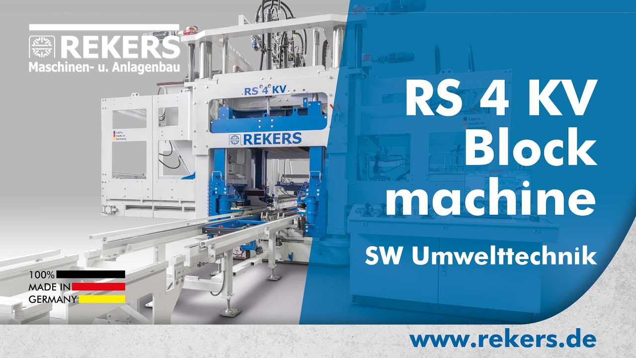 Block machine RS4 - YouTube
