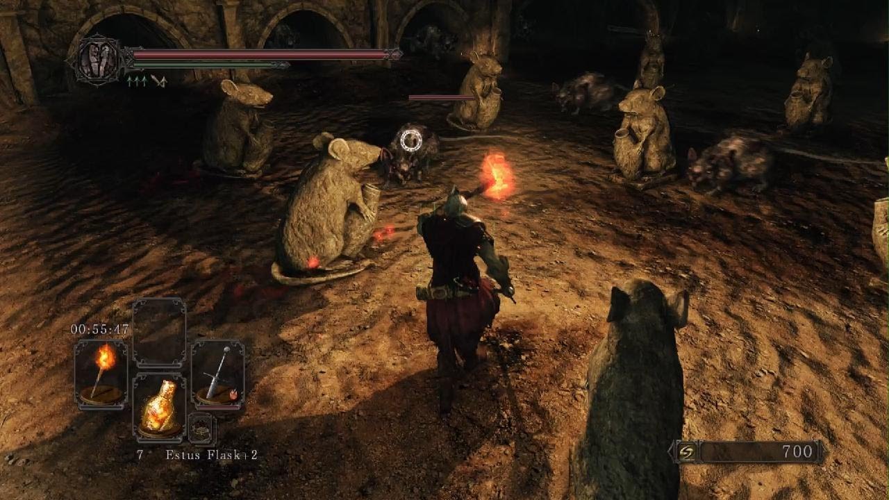 DARK SOULS II: Scholar of the First Sin, PS5 Royal Rat Vanguard - YouTube