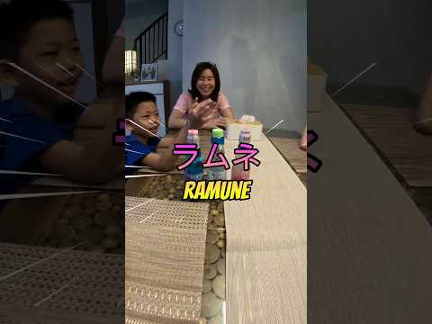 TUTORIAL MINUM RAMUNE (MINUMAN KARBONASI JEPANG) #internationalfamily #🇯🇵🇮🇩 #ramune #ngeshortsdulu